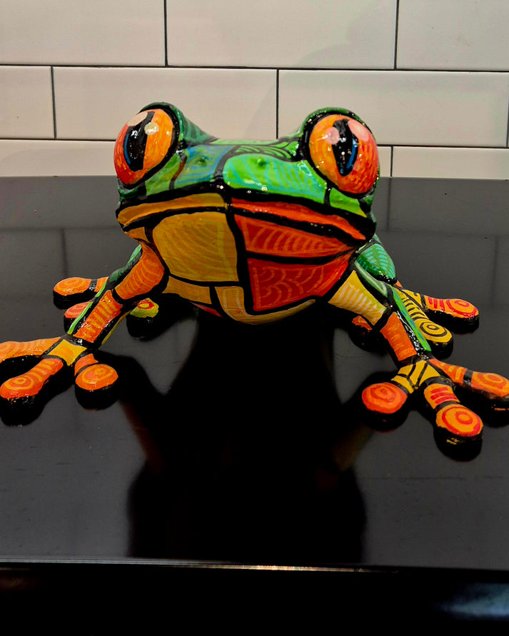 Frog Small Sitting - Artwork – FNQ BBQ & Outdoor